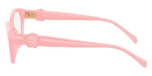 Versace Medusa Embellishment Cat-eye Glasses - Pink