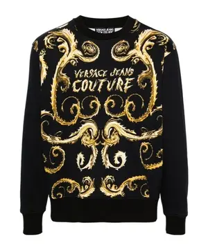 Versace Graphic Cotton Sweatshirt