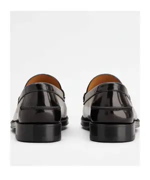 TOD'S Leather Loafers - Black