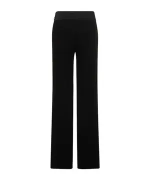 Simkhai High-waisted Wide Leg Pants With Front Slit