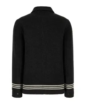 Burberry Knight Motif Long Sleeved Jacket