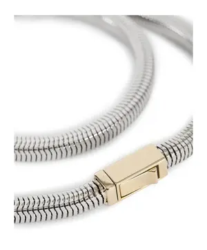 JIL SANDER Snake Chain Necklace