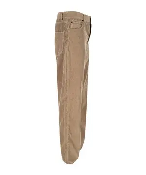 THE ROW Rossen Corduroy Chino Trousers - Brown