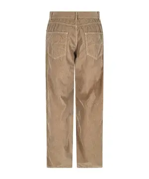 THE ROW Rossen Corduroy Chino Trousers - Brown
