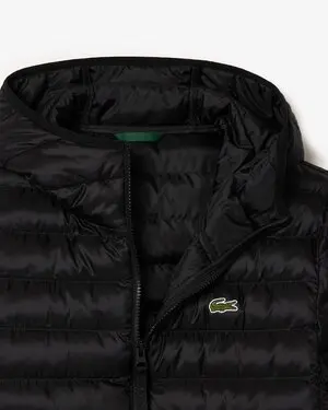Lacoste Water-repellent Padded Hooded Jacket