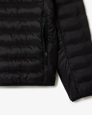 Lacoste Water-repellent Padded Hooded Jacket