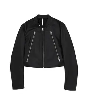 MAISON MARGIELA Cropped Zip-up Jacket