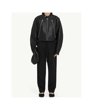 MAISON MARGIELA Cropped Zip-up Jacket