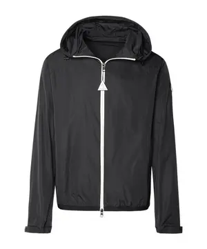 Moncler Hooded Zip-up Jacket