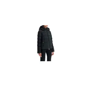 Pyrenex Long-sleeved Down Jacket With Detachable Hood - Black