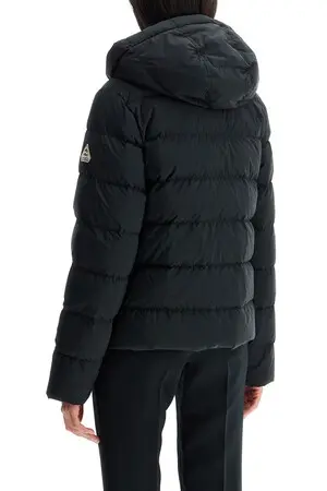 Pyrenex Long-sleeved Down Jacket With Detachable Hood - Black