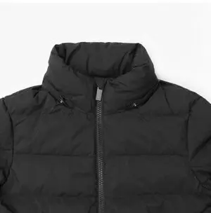 Pyrenex Long-sleeved Down Jacket With Detachable Hood - Black