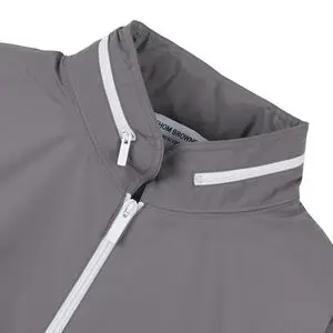 Thom Browne Zip-up Hooded Jacket With Signature Stripes