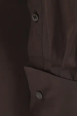 Dries Van Noten Long-sleeve Shirt - Dark Brown