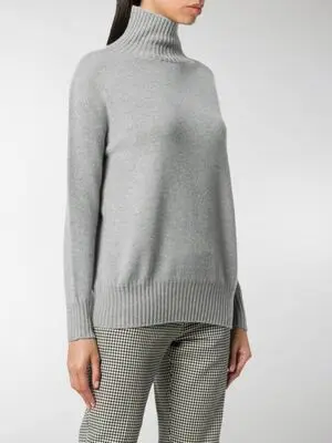 Max Mara Ribbed Turtleneck Pullover