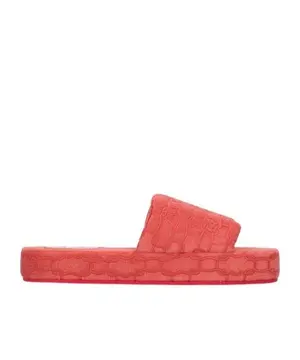 Agnona Stretch Cotton Terry Slippers