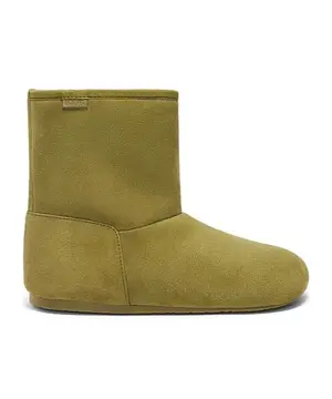 Loewe Suede And Shearling Lago Boots