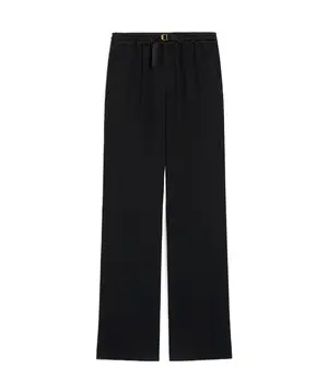 Ami Flare Fit Elasticated Trousers