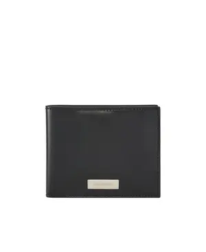 FERRAGAMO Double-folded Wallet - Black