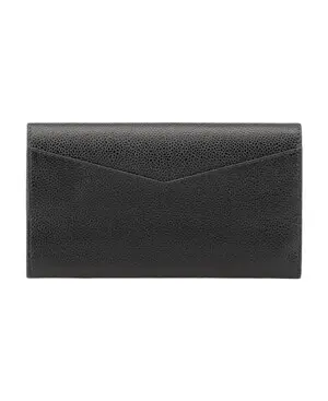 Thom Browne Logo Printed Envelope Continental Wallet