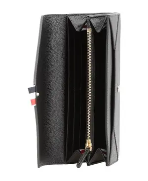 Thom Browne Logo Printed Envelope Continental Wallet