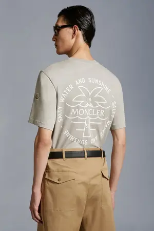 Moncler Surf Motif T-shirt