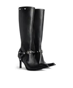 Balenciaga City Boot With Harness
