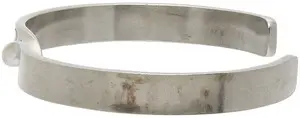 MAISON MARGIELA Logo Engraved Twisted Bracelet