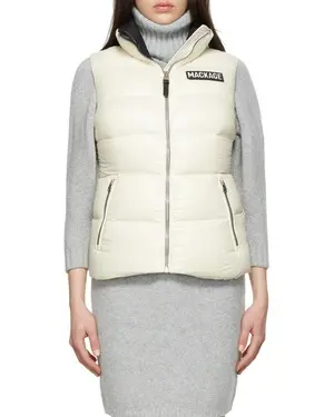 Mackage Logo Quilted Down Vest