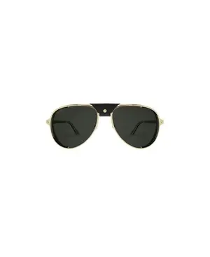 Cartier Aviator Frame Sunglasses
