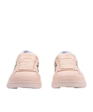 Burberry Checked Lace-up Sneakers
