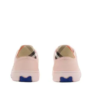 Burberry Checked Lace-up Sneakers