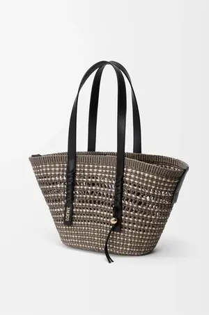 Loewe Braided Medium Woven Handbag