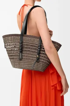 Loewe Braided Medium Woven Handbag