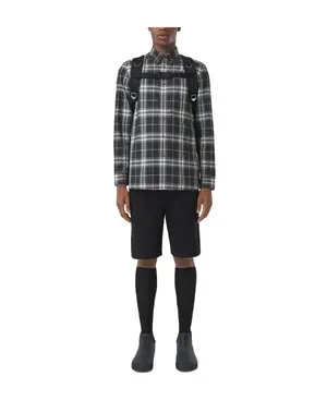 Burberry Button-down Checked Shirt