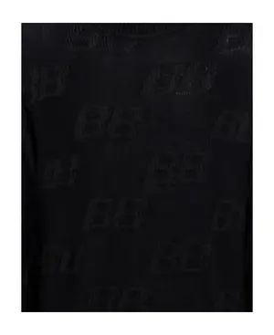 Balenciaga Bb Jacquard Sweater