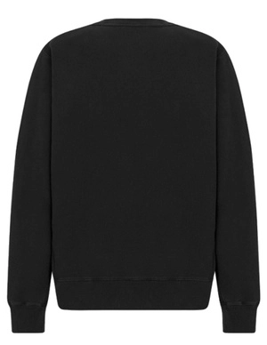 Dior Embroidered Logo Pullover - Black