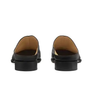 MAISON MARGIELA Square Toe Leather Mules