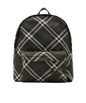 Burberry Vintage Checked Zipped Backpack - Snug