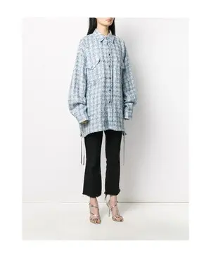 Faith Connexion Plaid Long-sleeved Shirt