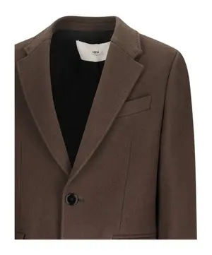 AMI Paris Virgin Wool Coat