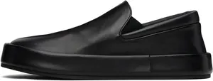 Marsèll Cassapelle Grained Leather Slip-on Sneakers