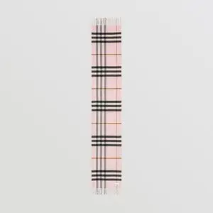 Burberry Tb Logo-print Reversible Check Scarf
