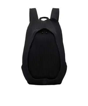 Issey Miyake Pleated Effect Backpack