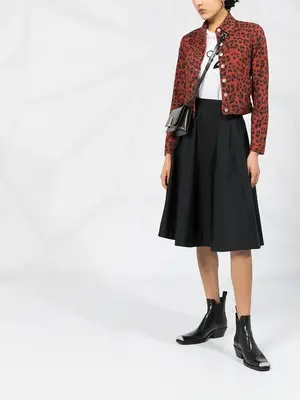 N.21 High-waisted Flared Skirt