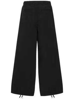 TEN C Cotton-nylon Blend Wide-leg Pants