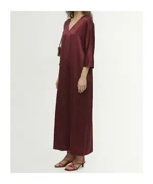 BY MALENE BIRGER Lucina Satin Midi Dress