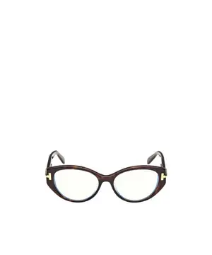 TOM FORD Full Rim Cat Eye Eyeglasses - White