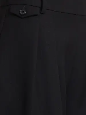 Khaite Dugan High Rise Wool Pants