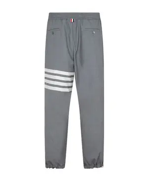 Thom Browne 4-bar Straight Leg Trousers - Medium Gray